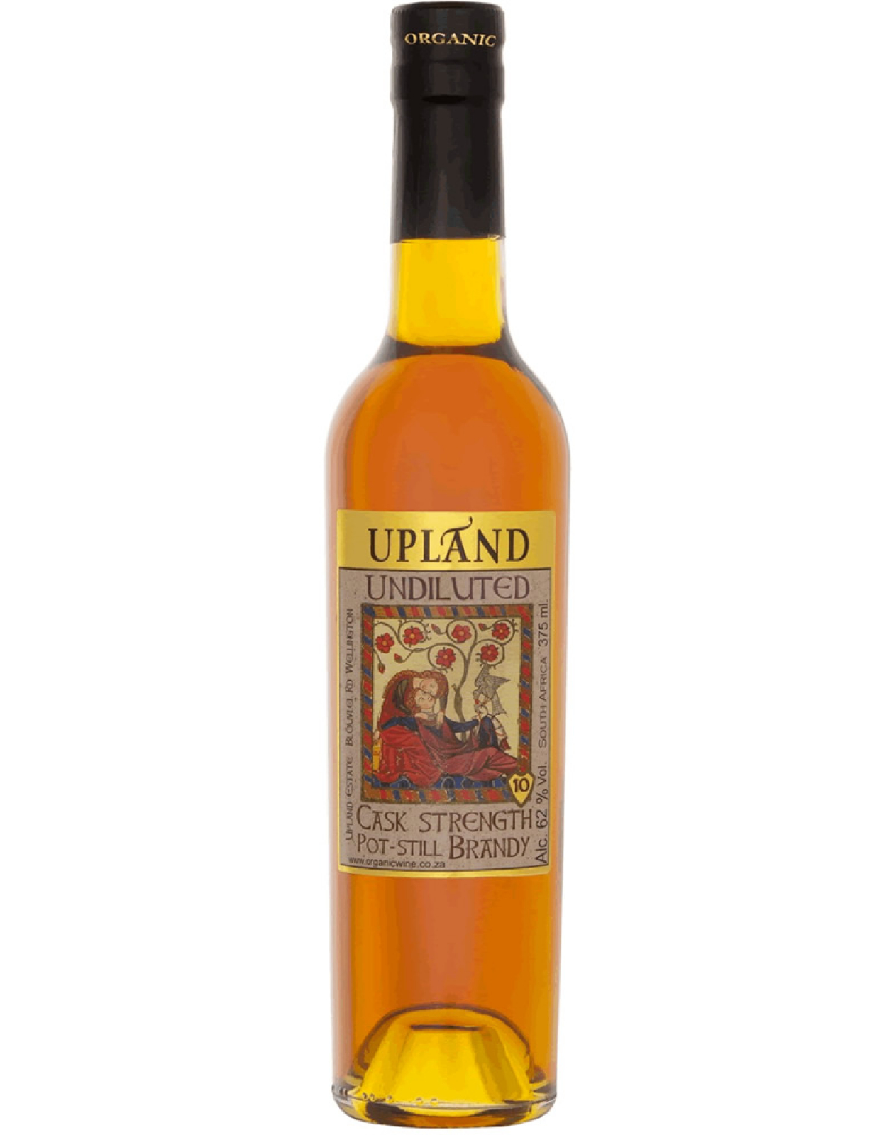 Upland Undiluted Cask Strength Brandy - Upland Organic Estate